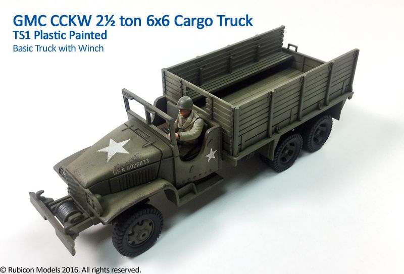 [TMP] "Rubicon Models - GMC CCKW 2.5t 6x6 Cargo Truck Preview" Topic
